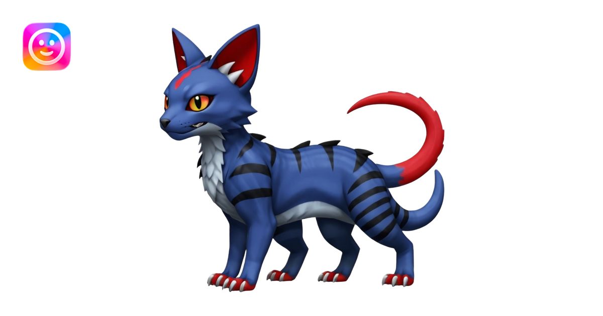 Dark dusky gloomy spooky midnight blue-gray-black, with red markings ...