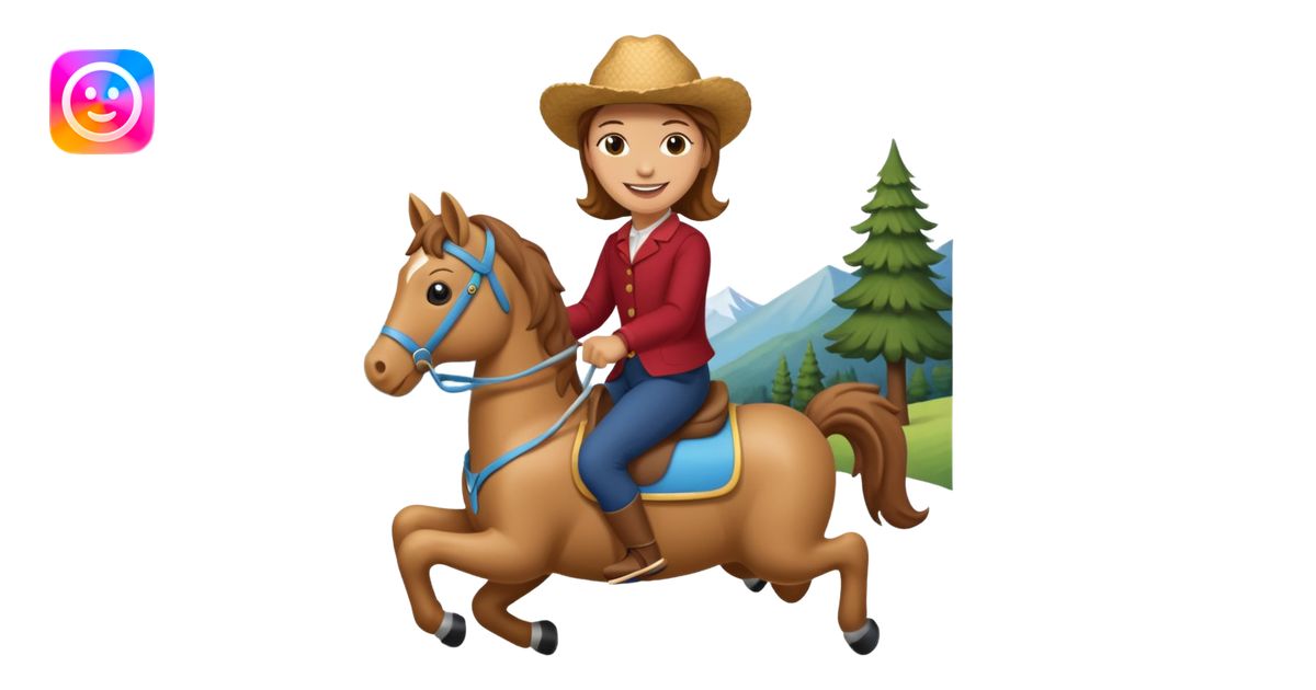 hobby horsing emoji | AI Emoji Generator