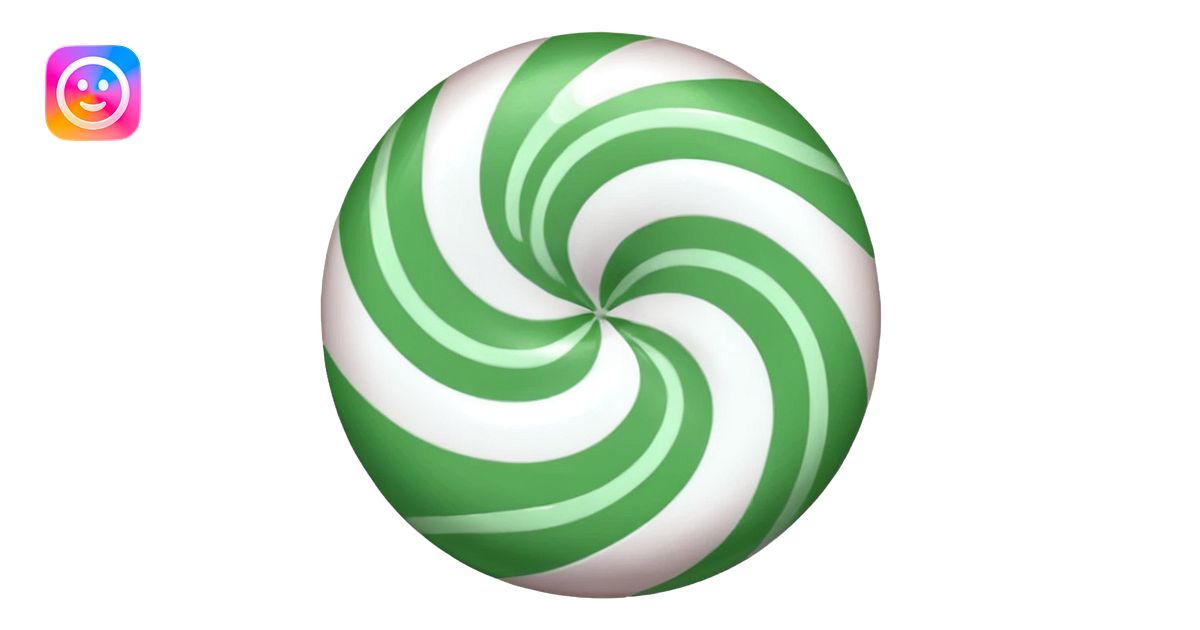 Peppermint emoji Google Noto Color emoji style emoji | AI Emoji Generator