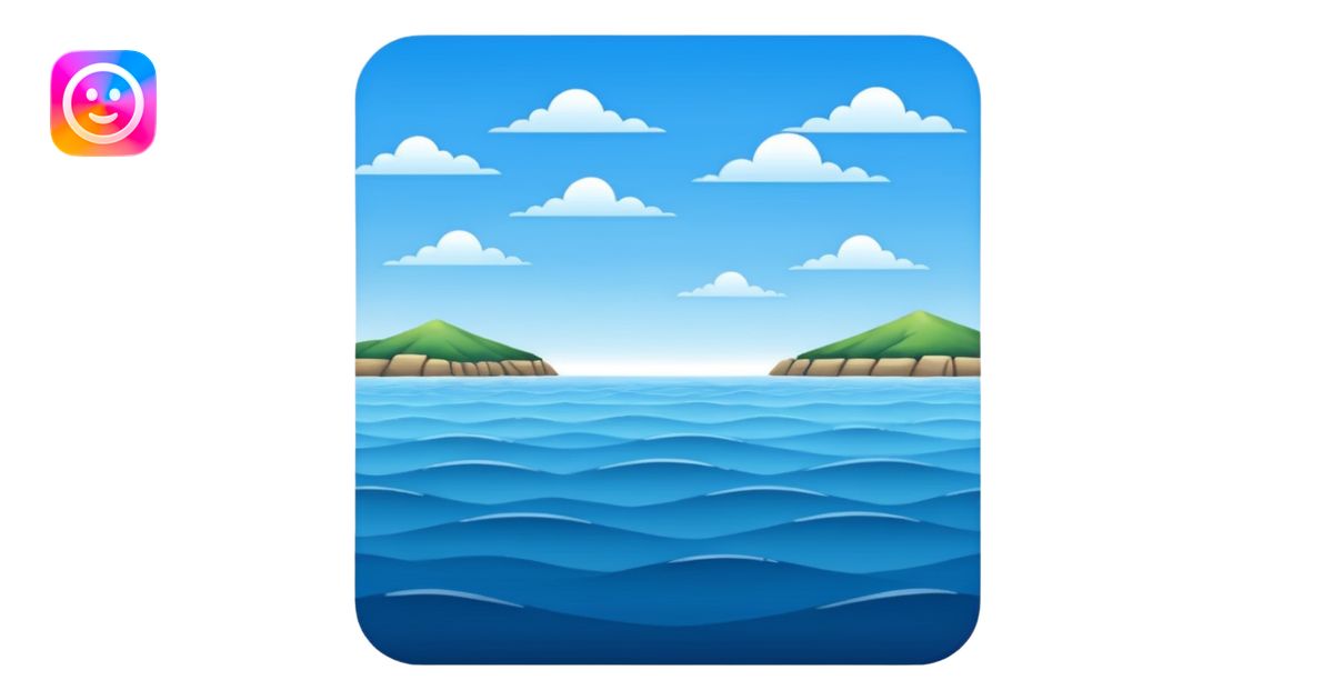 horizontal sea emoji | AI Emoji Generator