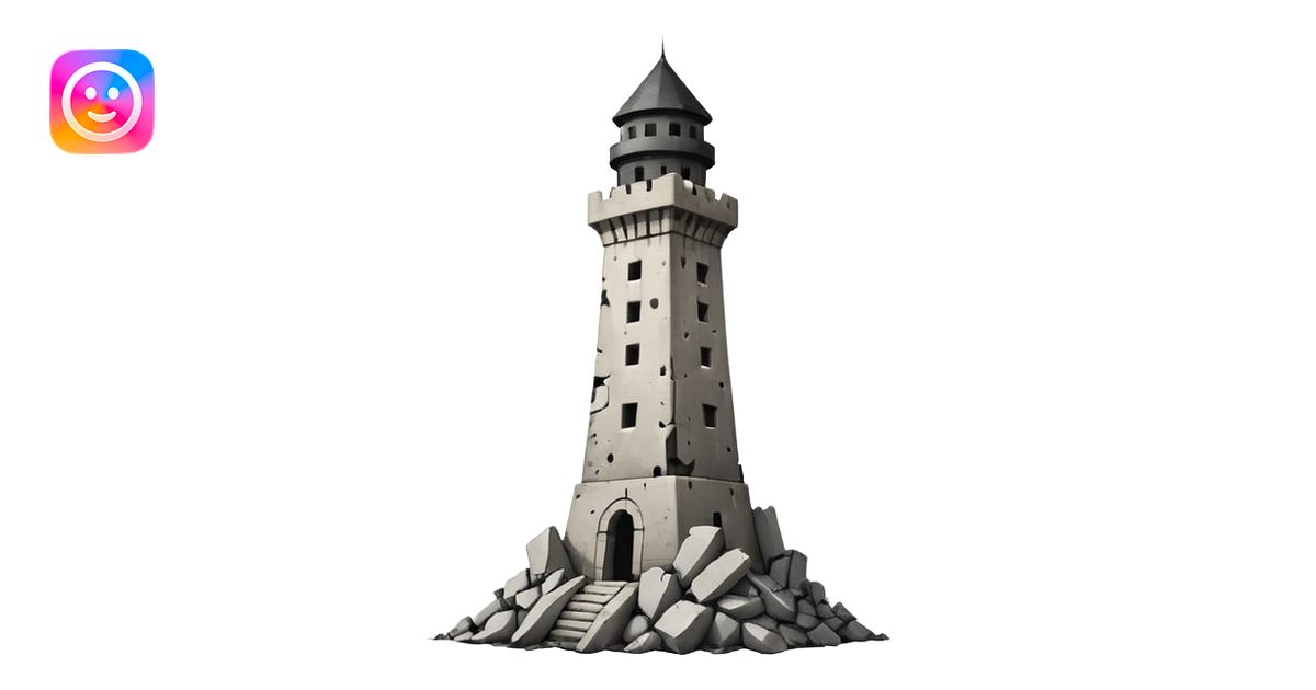 Uçak çarpan kule emoji | AI Emoji Generator
