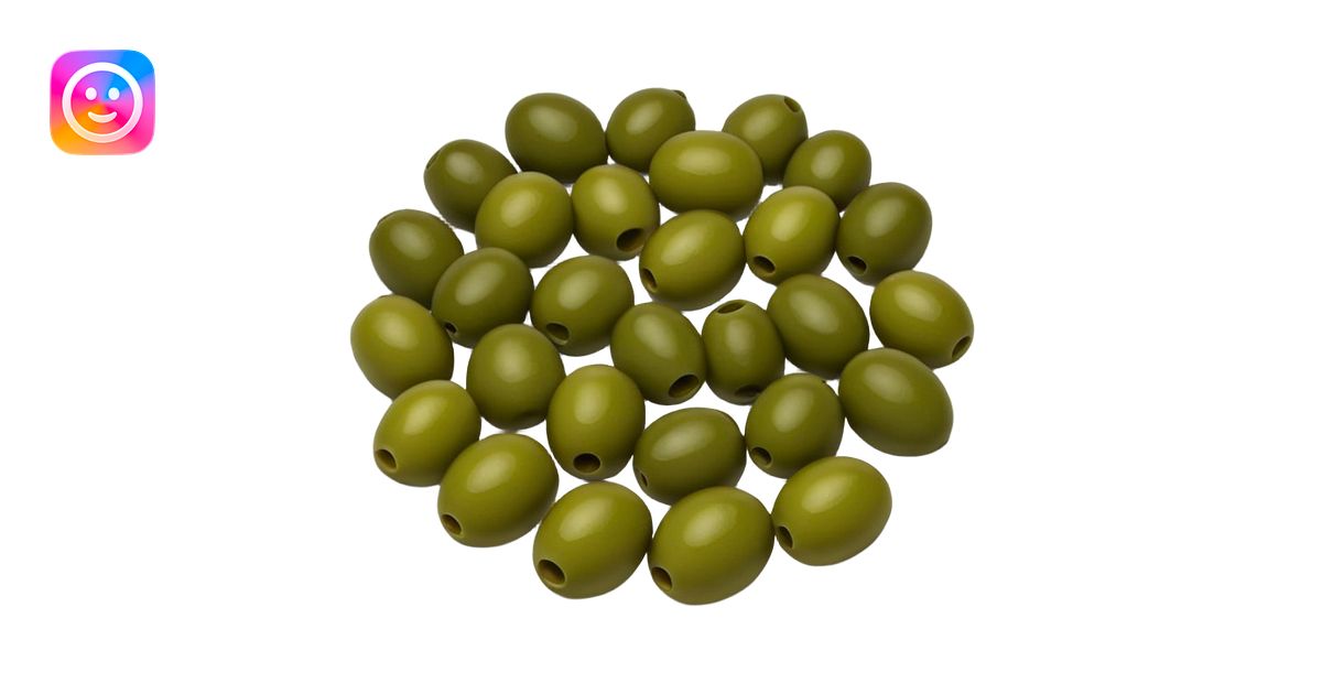 black and green olives cut emoji | AI Emoji Generator