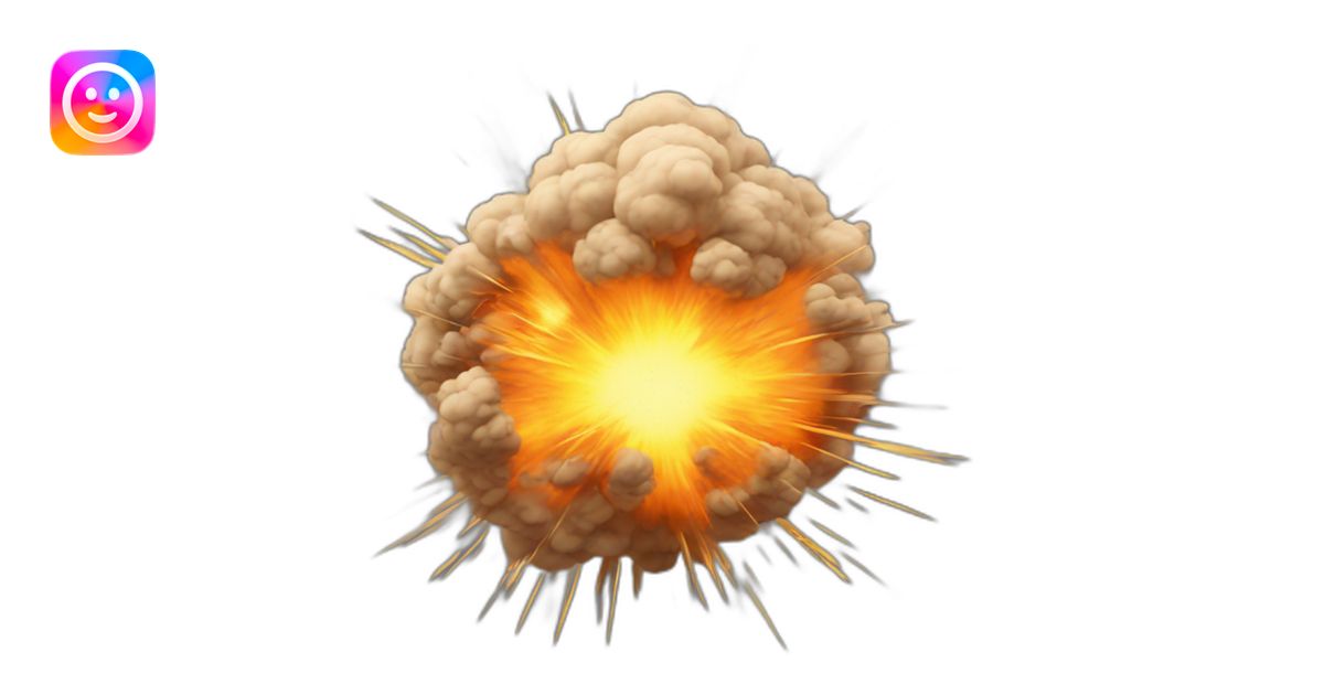 explosion emoji | AI Emoji Generator