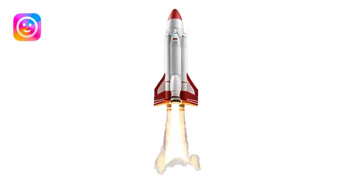 rocket launch emoji | AI Emoji Generator