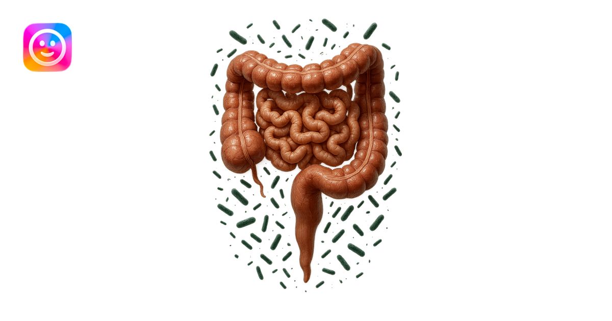 INTESTINO UMANO ANATOMICO REALISTICO CON BATTERI CHE GLI FLUTTUANO ...
