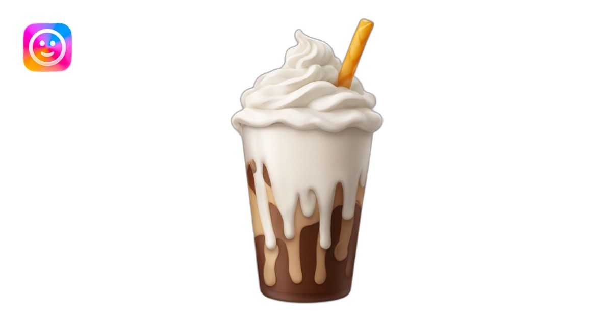 awefull milkshake emoji | AI Emoji Generator