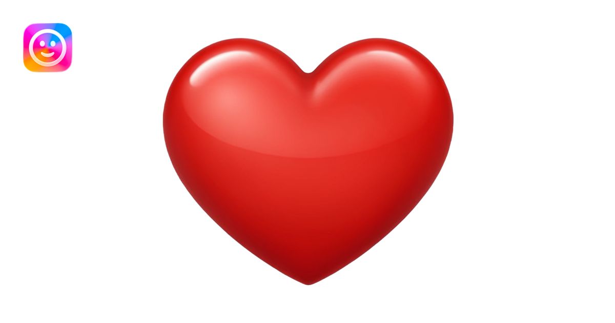 Love - strong affection, "amar" is the verb to love emoji | AI Emoji ...