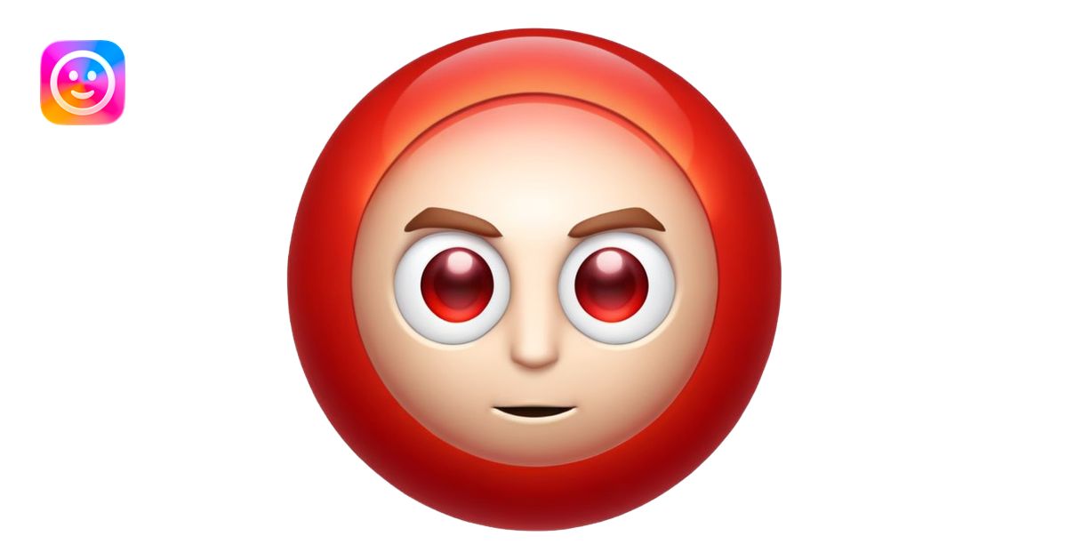 Hal from 2001: A Space oddyssey emoji | AI Emoji Generator