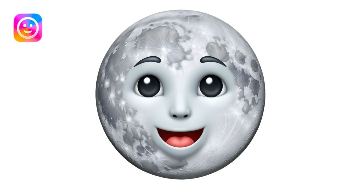 moon emoji | AI Emoji Generator