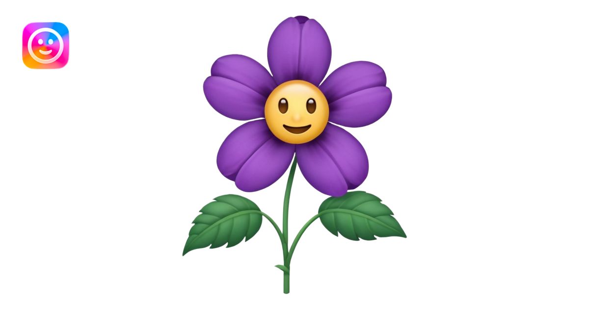 um emoji de cardo a flor emoji | AI Emoji Generator