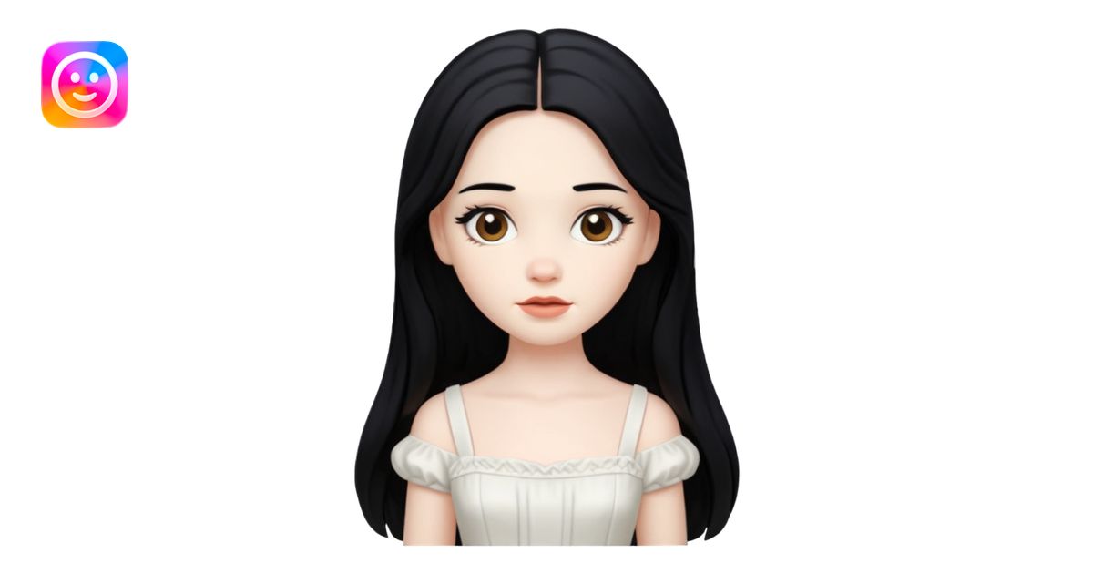 Annabelle from The Conjuring movie emoji | AI Emoji Generator