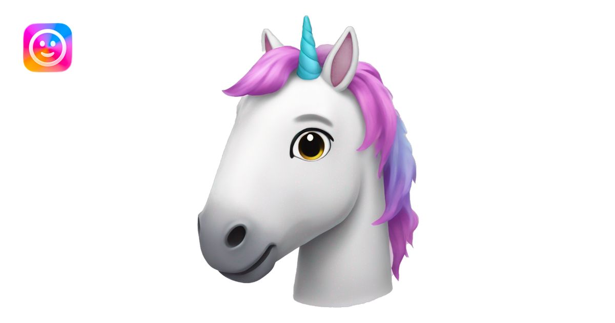 An a adopt me unicorn emoji | AI Emoji Generator