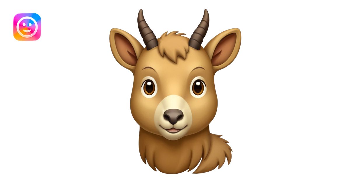 a chamois emoji | AI Emoji Generator