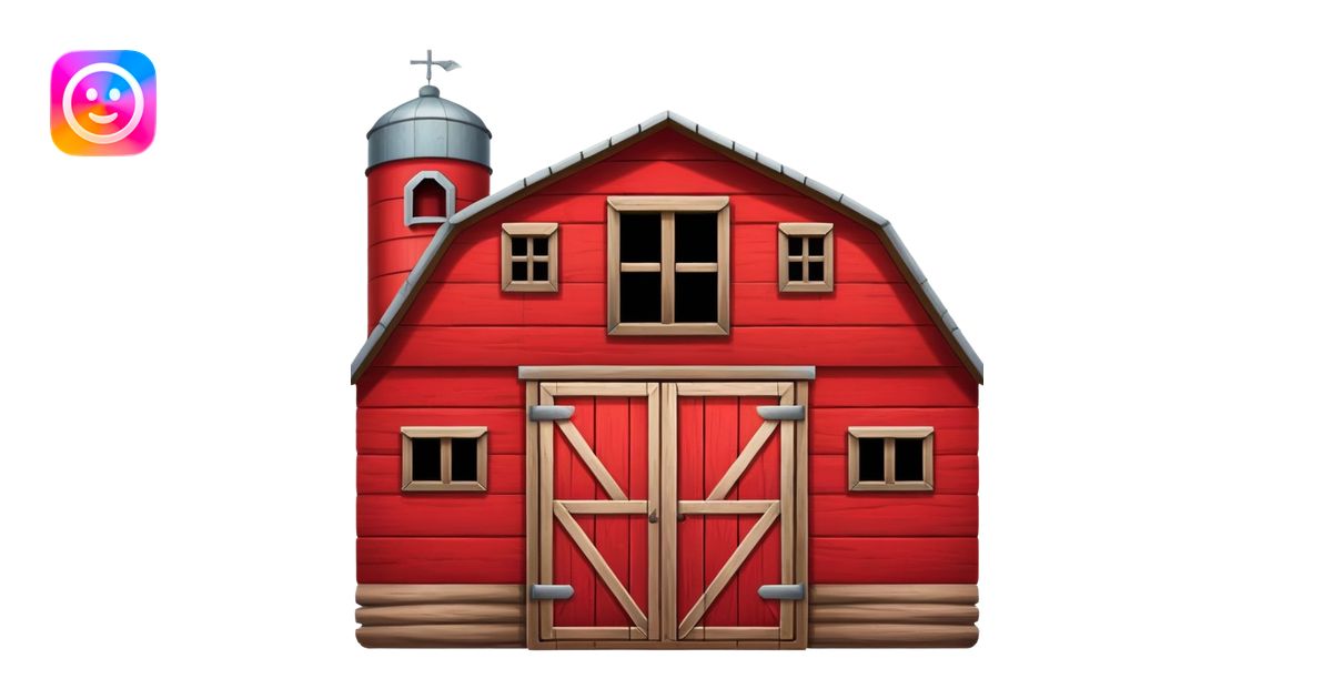 Barn emoji | AI Emoji Generator