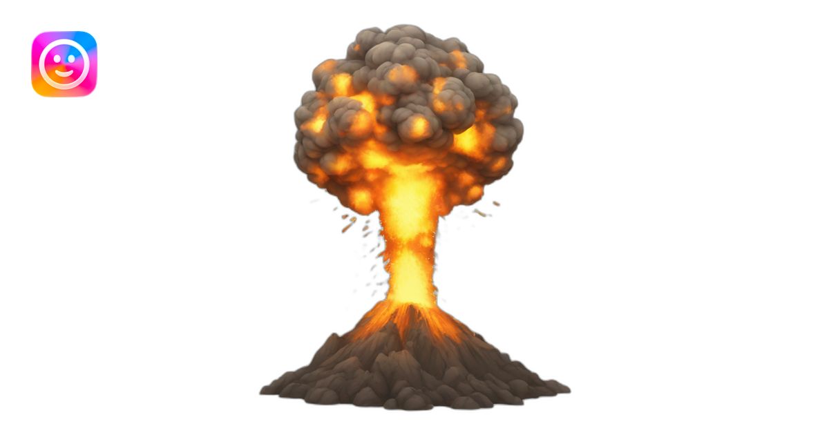 Explosion emoji | AI Emoji Generator