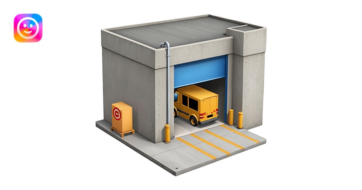 goods delivery point emoji | AI Emoji Generator