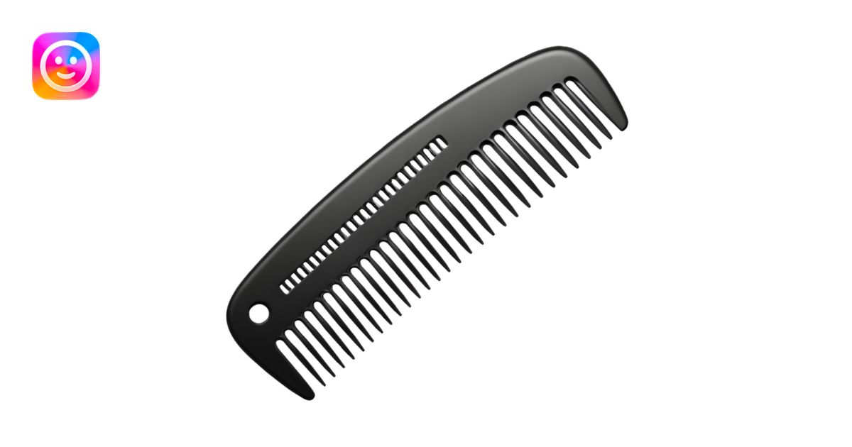 narrow hair comb emoji | AI Emoji Generator