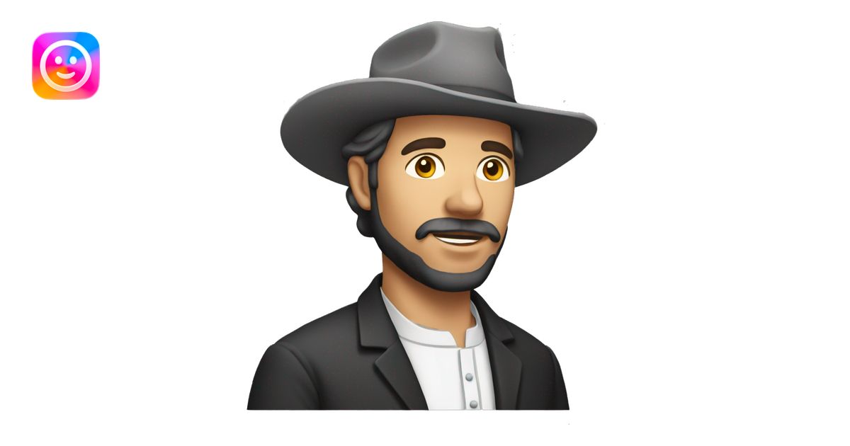 amish man emoji | AI Emoji Generator