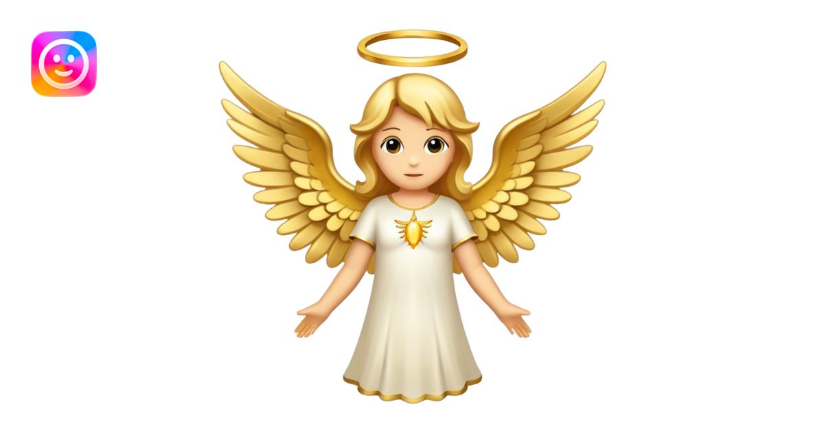 angel symbol emoji | AI Emoji Generator