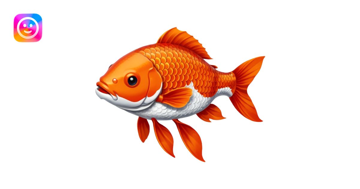 red koi fish emoji | AI Emoji Generator