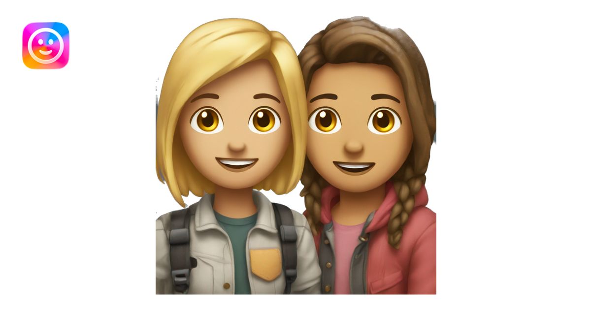 Best friend emoji | AI Emoji Generator