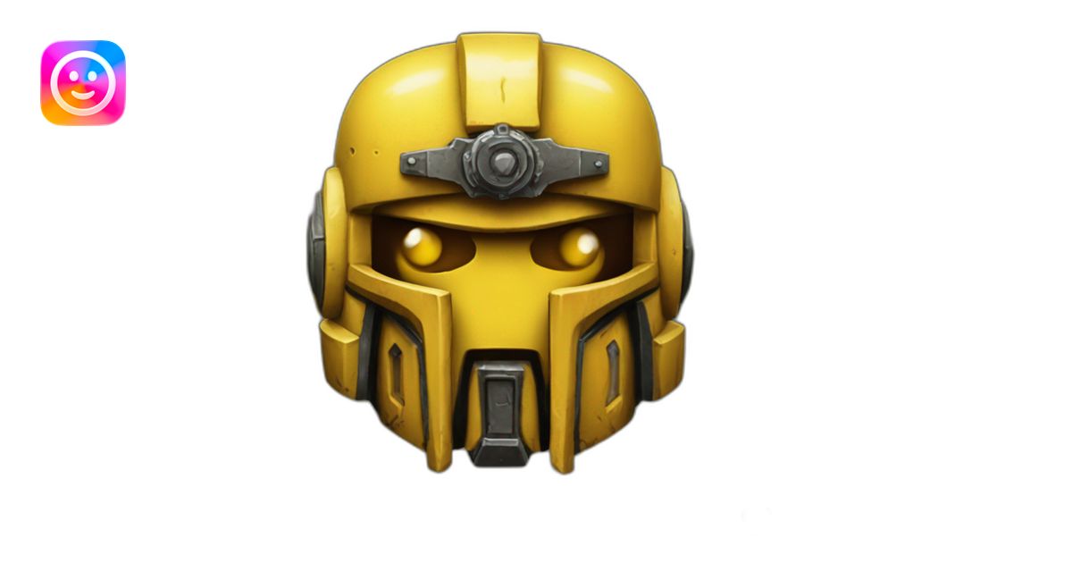 warhammer 40k yellow tau emoji | AI Emoji Generator