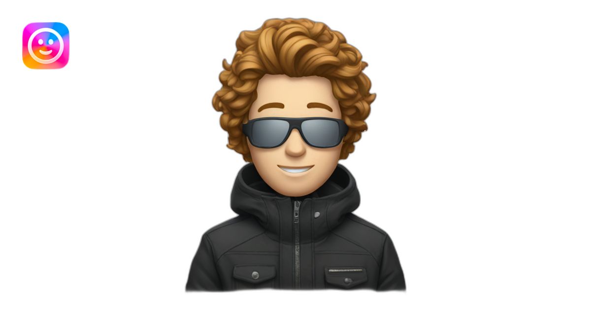 grant pretending to be shaun white emoji | AI Emoji Generator