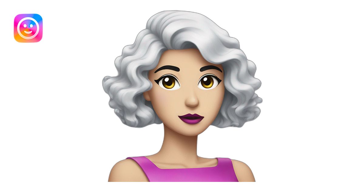 Marina and the diamonds Froot artwork inspired emoji | AI Emoji Generator