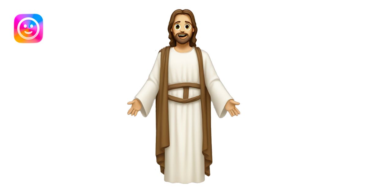 Jesus Christ emoji | AI Emoji Generator