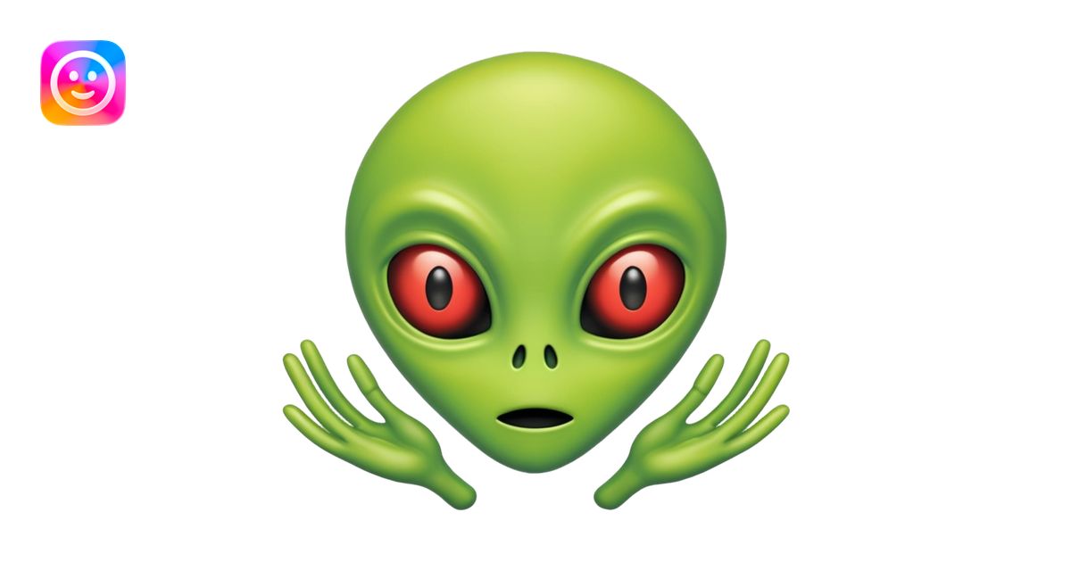 Acid blooded Aliens emoji | AI Emoji Generator