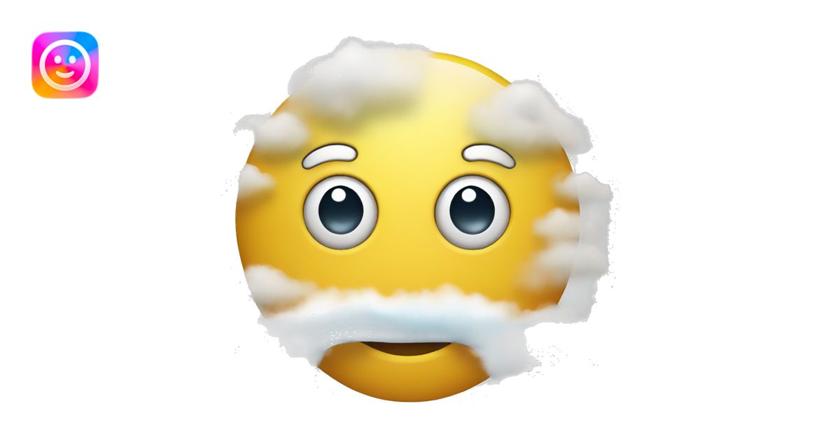 Face with steam from nose emoji | AI Emoji Generator
