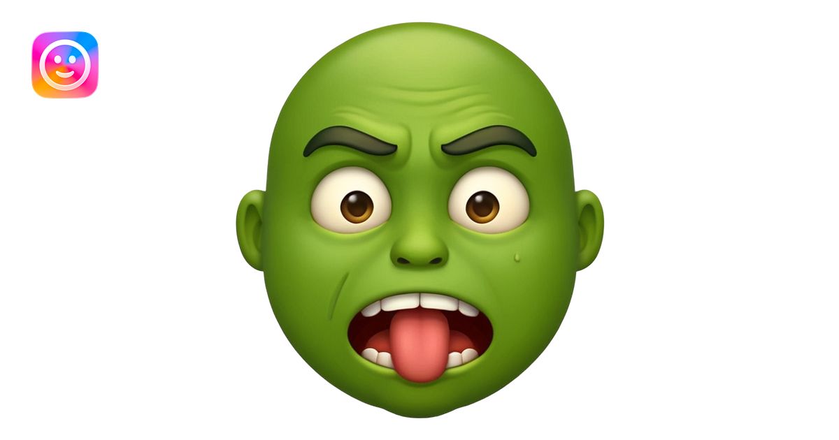 emoji smelling something that stinks. With the stink face. About to ...