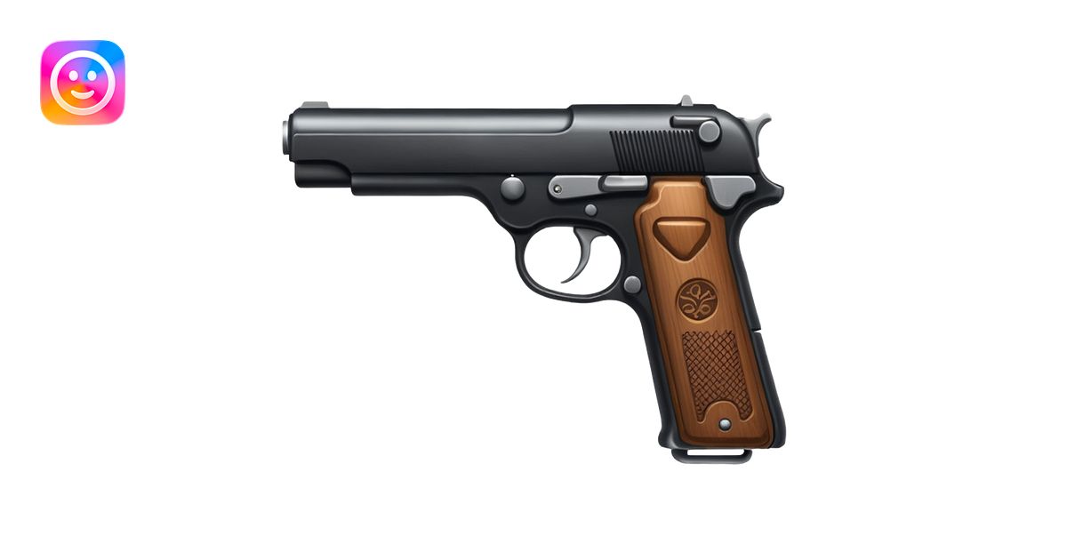 A handgun emoji | AI Emoji Generator