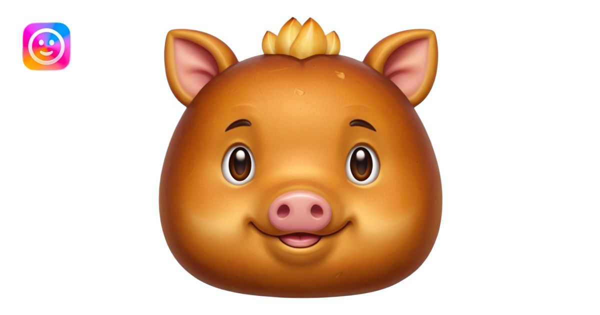 roasted pork emoji | AI Emoji Generator