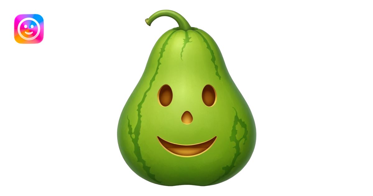 Calabash emoji | AI Emoji Generator