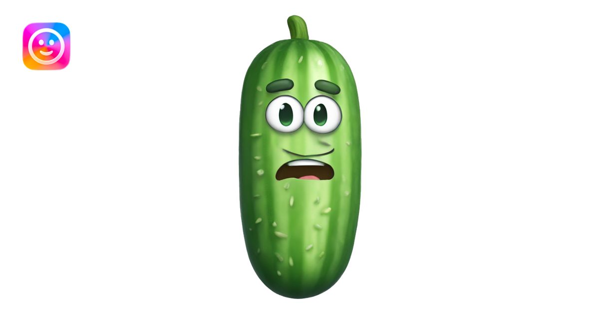 Cucumber rick emoji | AI Emoji Generator