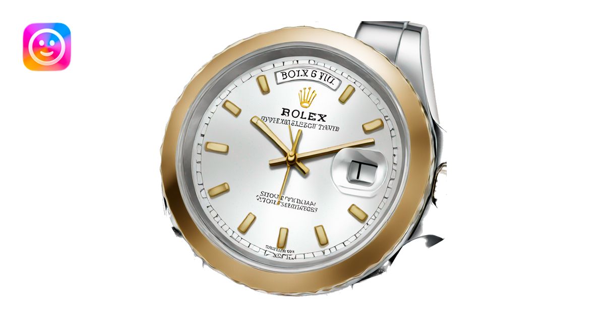 Classy Rolex watch emoji | AI Emoji Generator