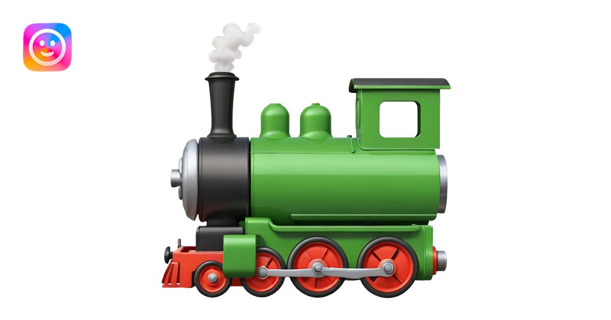 percy the small engine from thomas and friends emoji | AI Emoji Generator