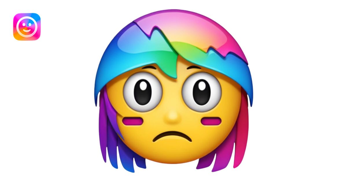 Corrupted video emoji | AI Emoji Generator