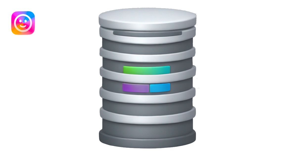 tech stack (database, redis, code) emoji | AI Emoji Generator