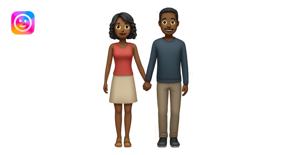 couple holding hands emoji | AI Emoji Generator
