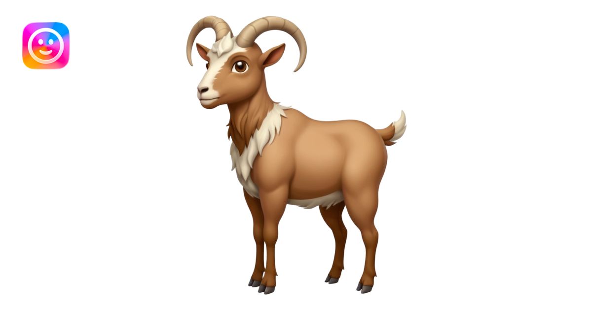 half human half goat creature full body emoji | AI Emoji Generator