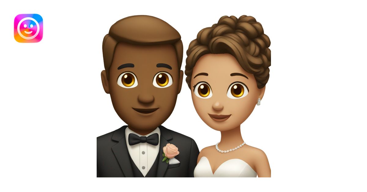 Married couple emoji | AI Emoji Generator