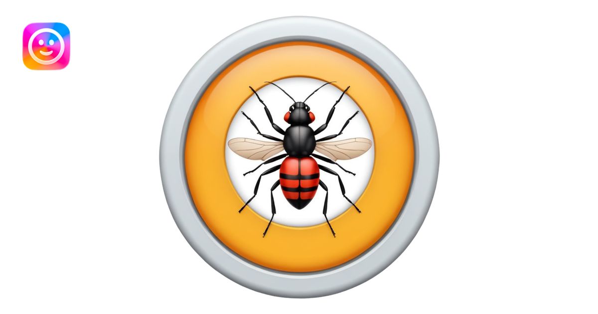 bug tablets emoji | AI Emoji Generator
