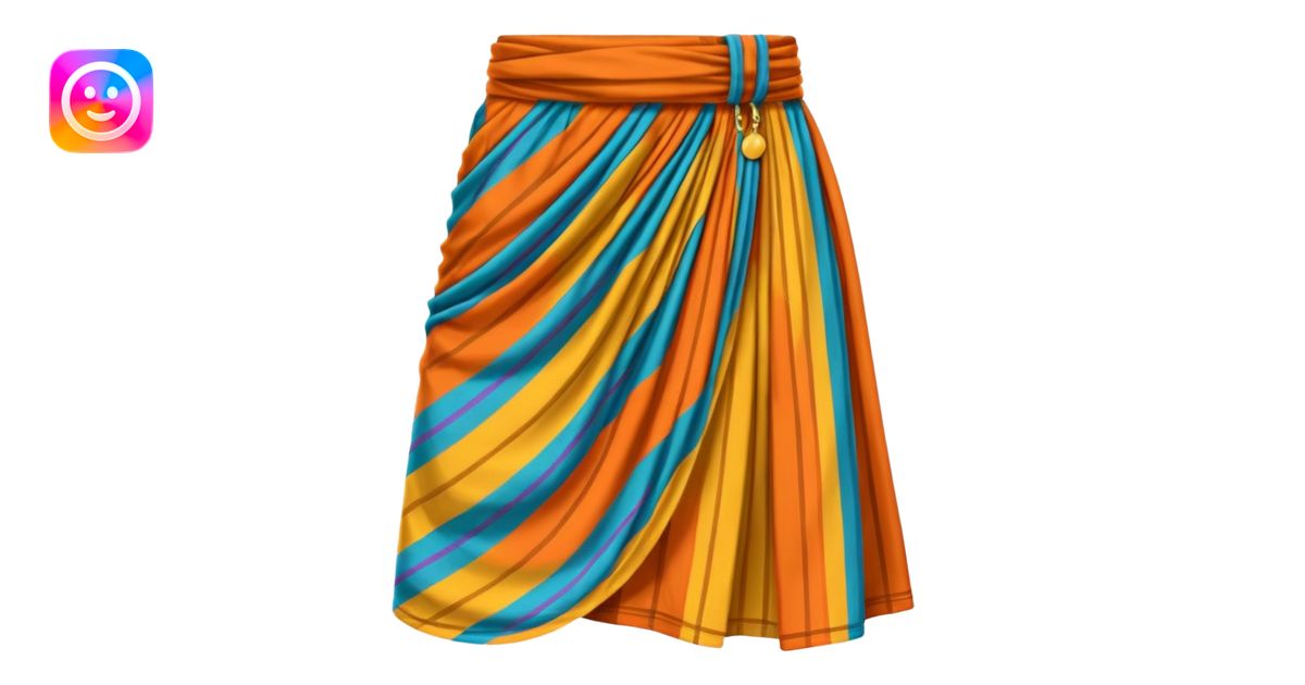 Generate a lungi emoji “ The lungi is a clothing similar to the sarong ...
