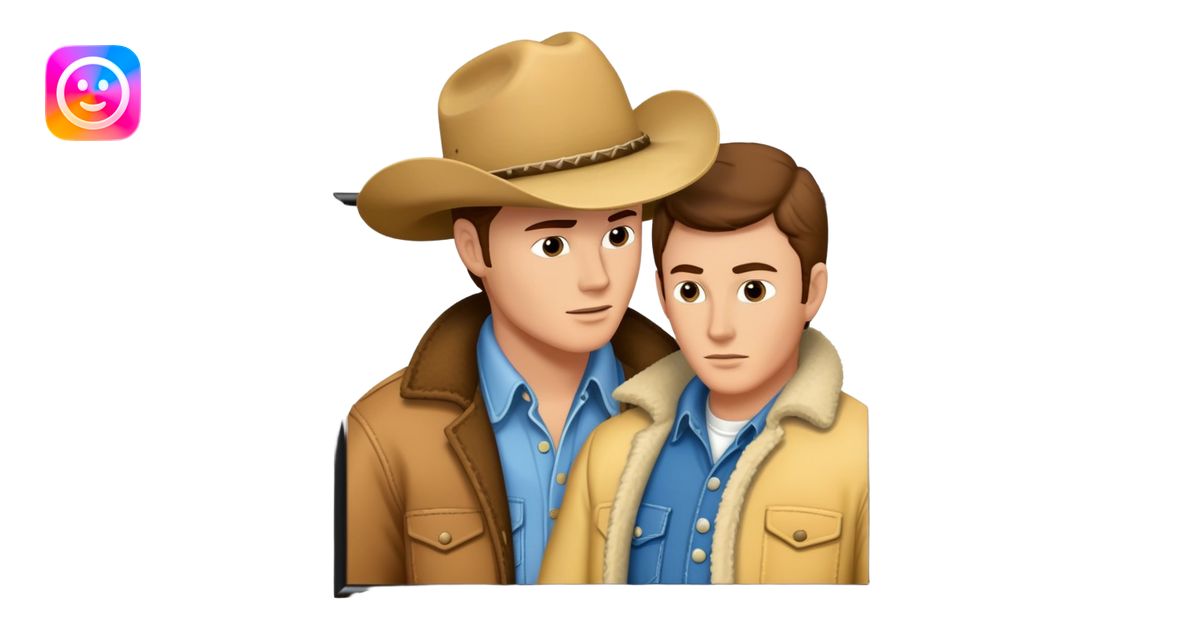 Broke back mountain emoji | AI Emoji Generator