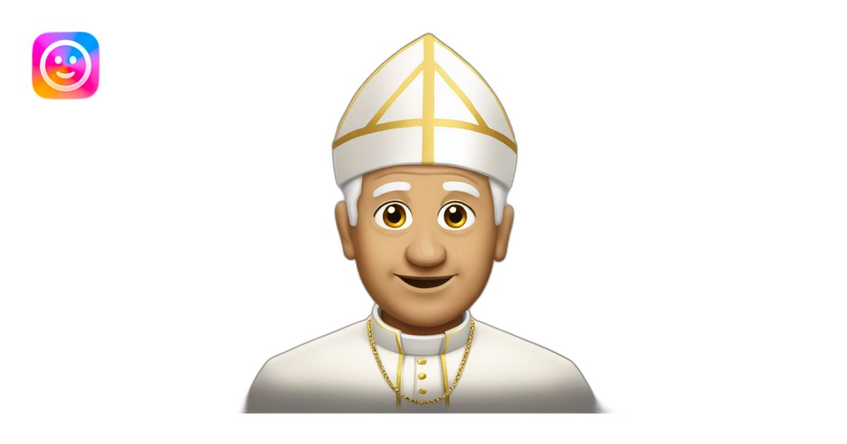 Pope emoji | AI Emoji Generator