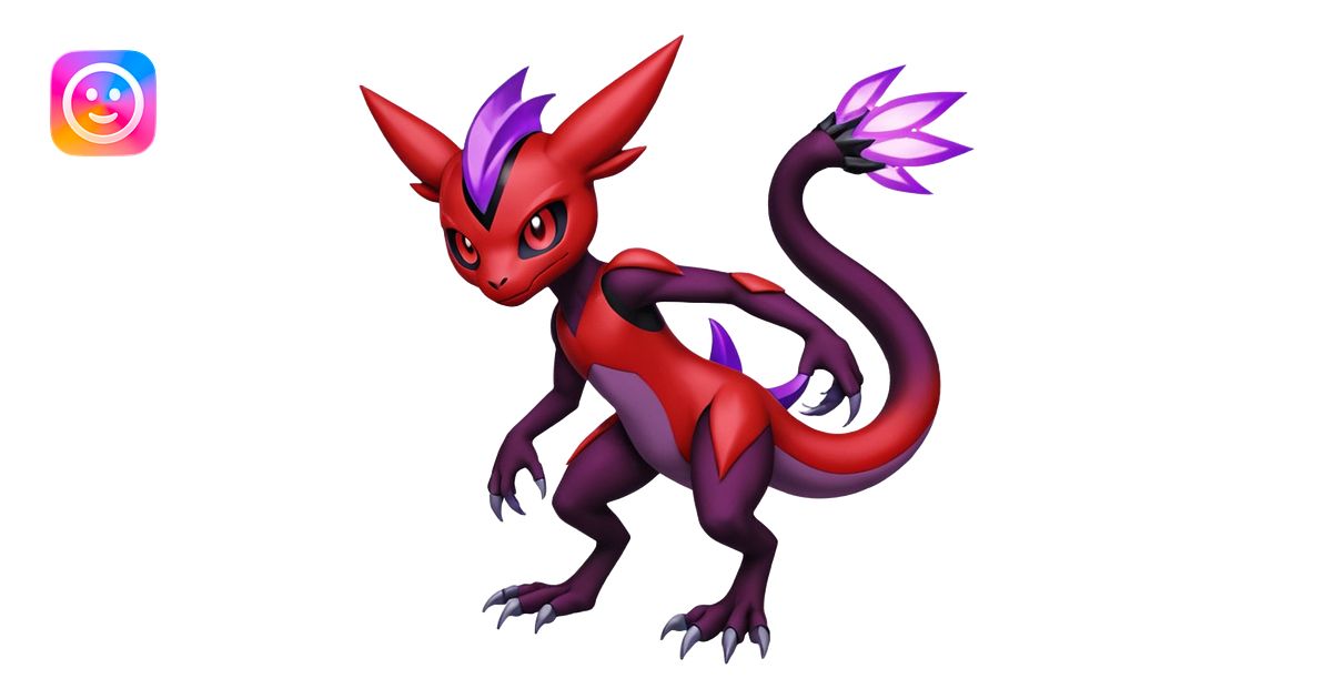 Meloetta-Guilmon-Darkrai-Pokémon-Digimon-Fakémon-fusion-hybrid-creature ...