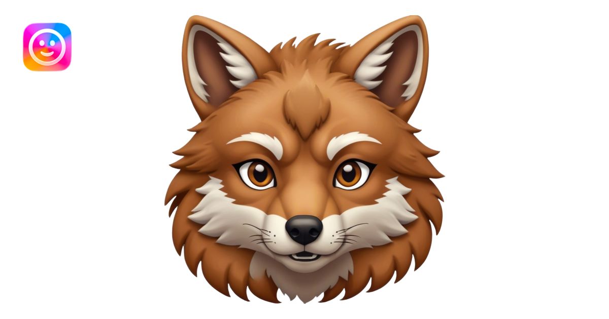 Gym Coyote emoji | AI Emoji Generator