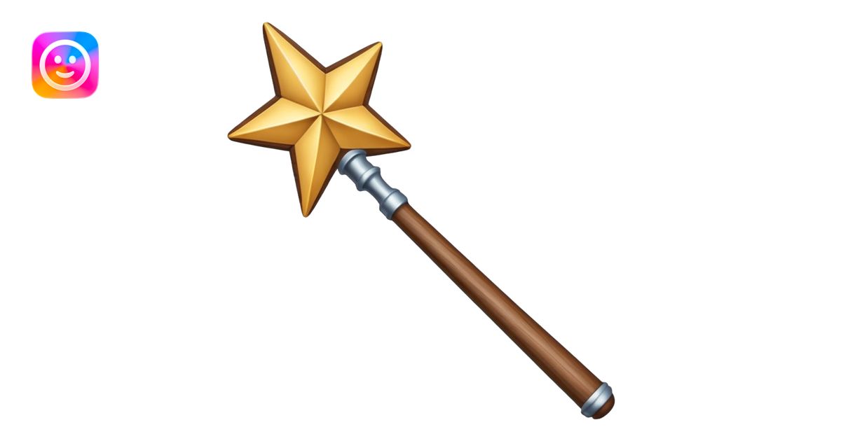 magic wand emoji | AI Emoji Generator
